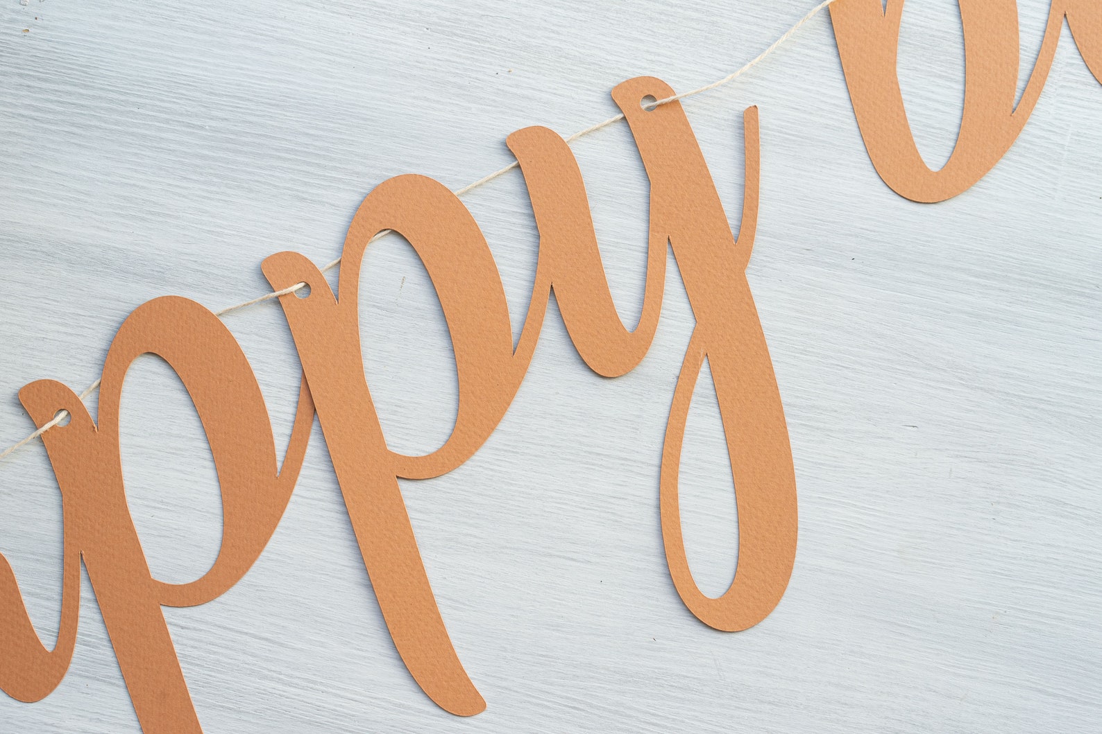 Rainbow Script Cursive Letters Happy Birthday Banner Baby Boho | Etsy