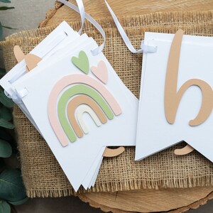 Boho Rainbow First Birthday Party Bundle for Baby Girl - Etsy