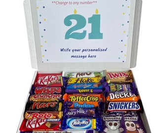 18th Birthday Chocolate - Etsy UK