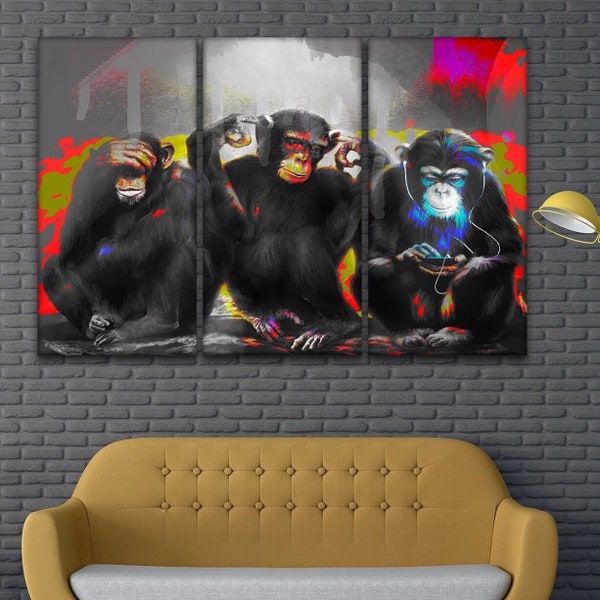 3 Wise Monkeys - Etsy