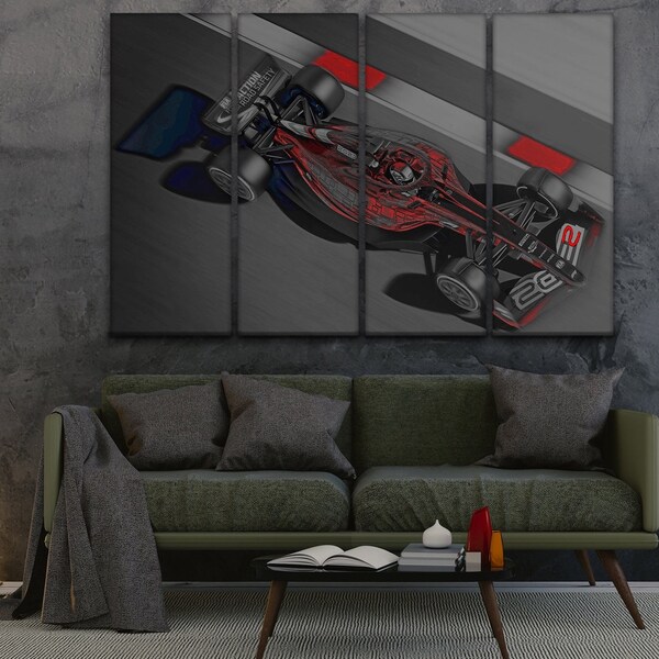 Huge F1 Racing Art - Etsy