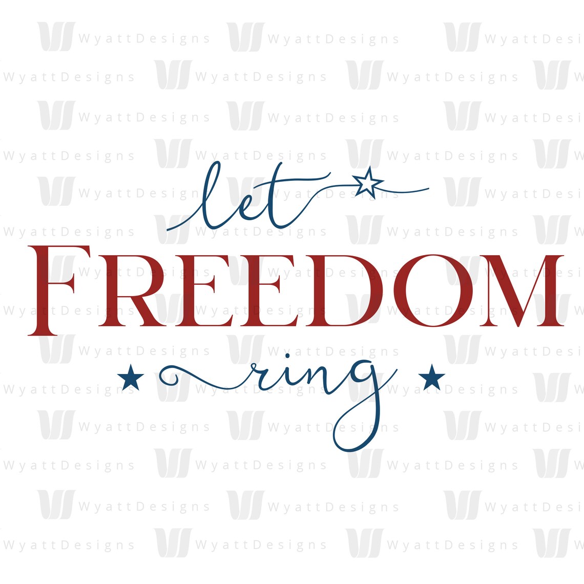 Let Freedom Ring Graphic, PNG, Instant Download, Sublimation Design ...