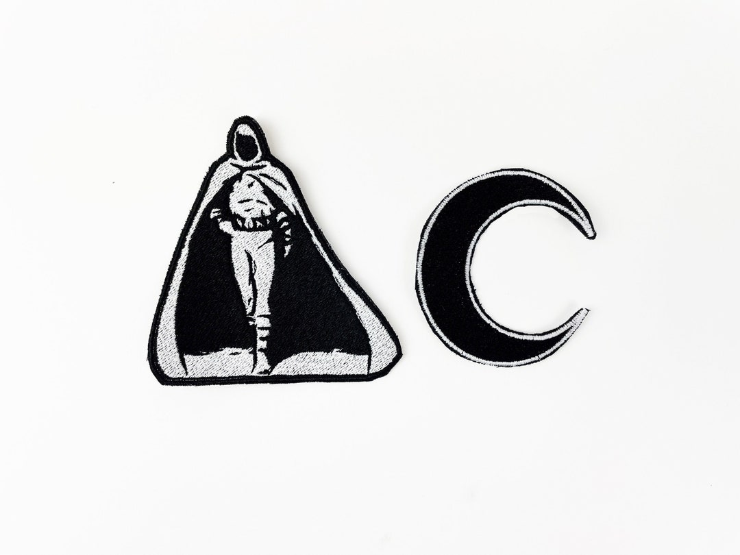 Moon Knight, Embroidered Patch - Etsy