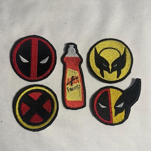 Deadpool, X-men, Wolverine, Francis Patches - Etsy