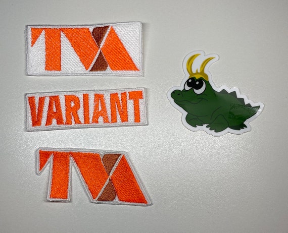 Loki TVA Time Variance Authority Logo Iron on Embroidered | Etsy
