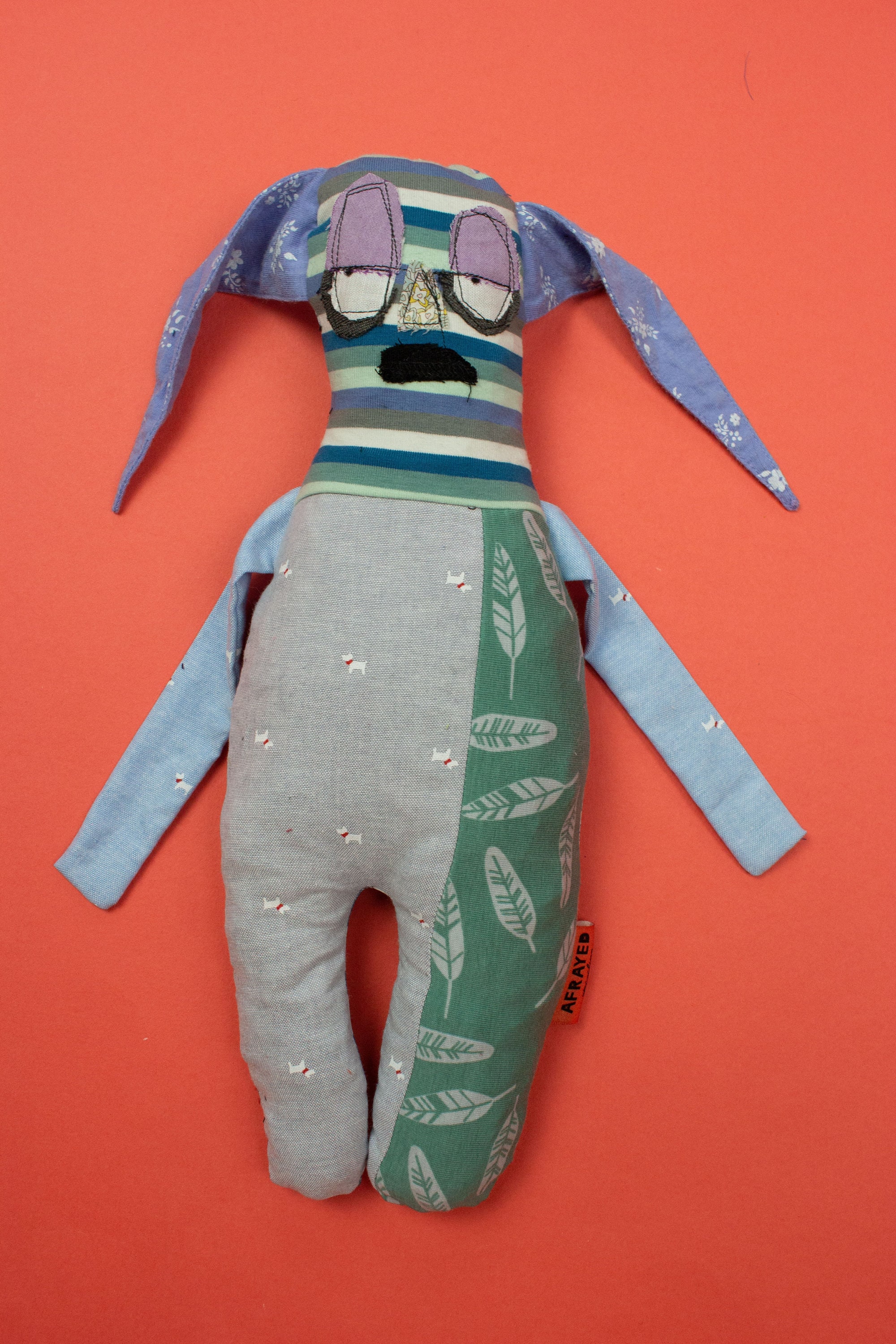 Scrappy Monster Doll Pattern PDF | Fabric Scrap Project Pattern ...