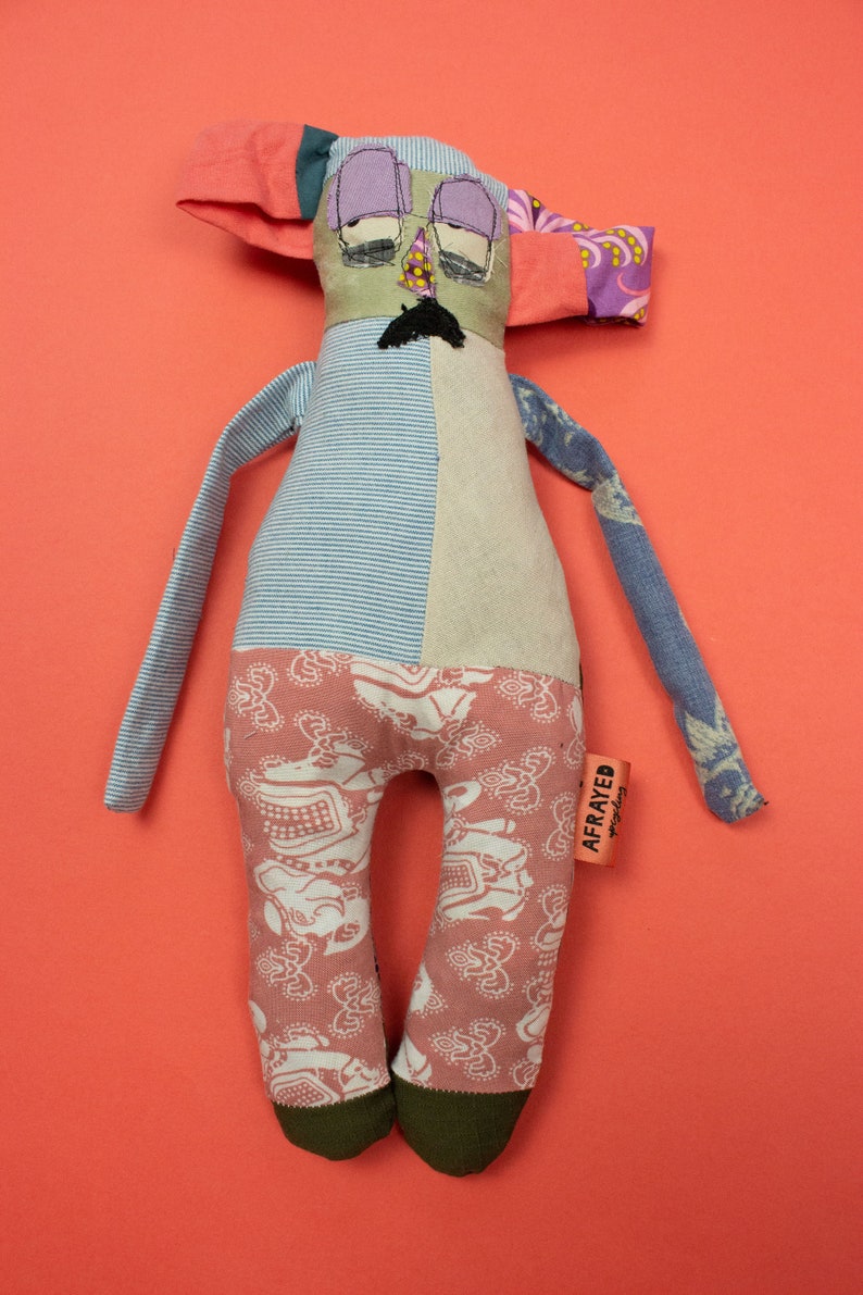 Scrappy Monster Doll Pattern PDF | Fabric Scrap Project Pattern ...