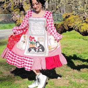 Polly Tea Dress Sewing Pattern Sizes XS-5XL | Upcycle Dress Sewing ...