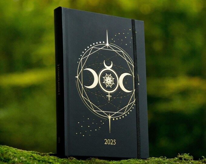2025 COSMOPLANNER Moon Planner | Creative Productivity Planner | Moon Journal | Moon Phases ...