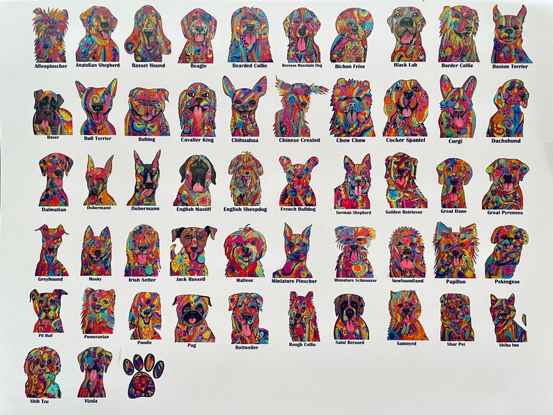 Dog Themed Playing Cards - Etsy