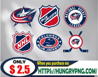 Columbus Blue Jackets Svg - Etsy