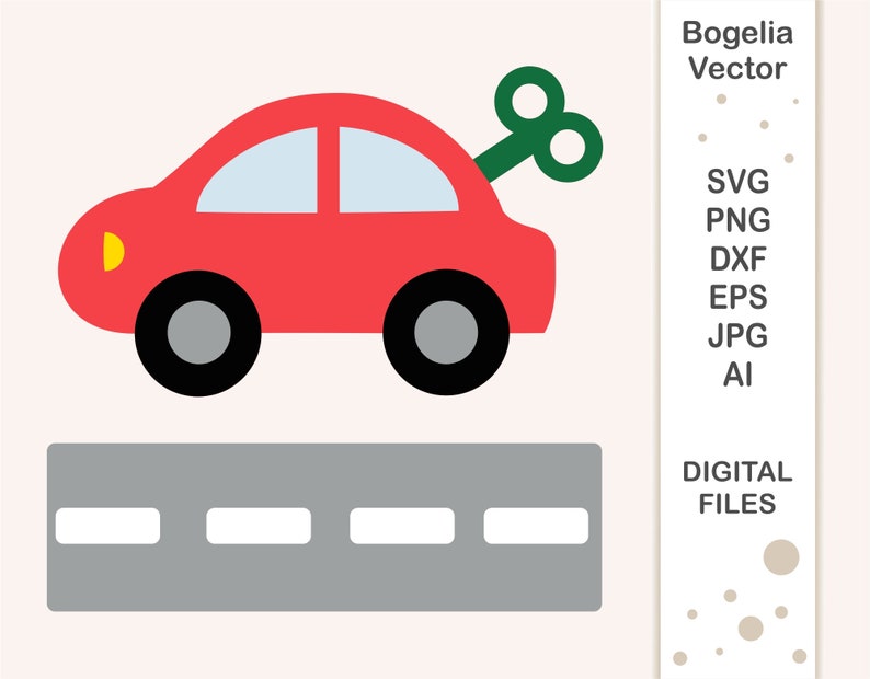 Cute Car Svg Layered Cut File Cricut Silhouette Svg for - Etsy