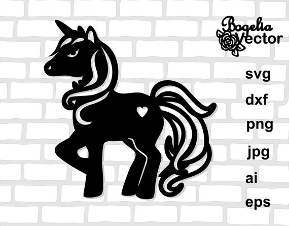 Contour Simple D'une Licorne 90+ Unicorn Coloring Pictures Stock