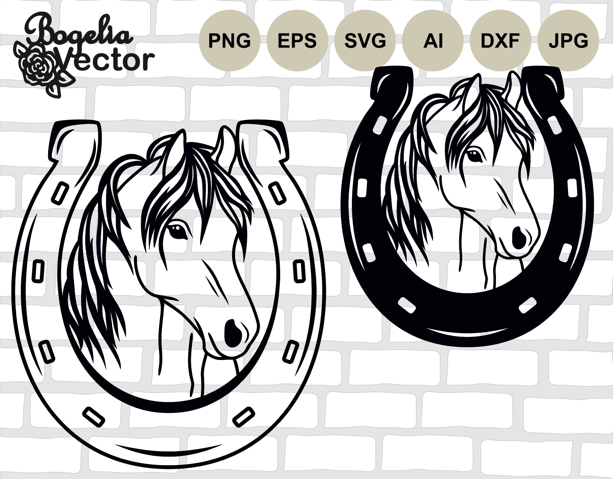 Horseshoe Svg Horse Svg Horseshoe Cut File Vector Shirts - Etsy Singapore
