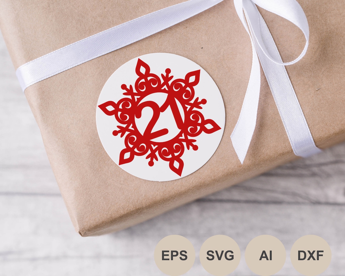 Christmas Advent Calendar Svg Christmas Cut Files Christmas - Etsy