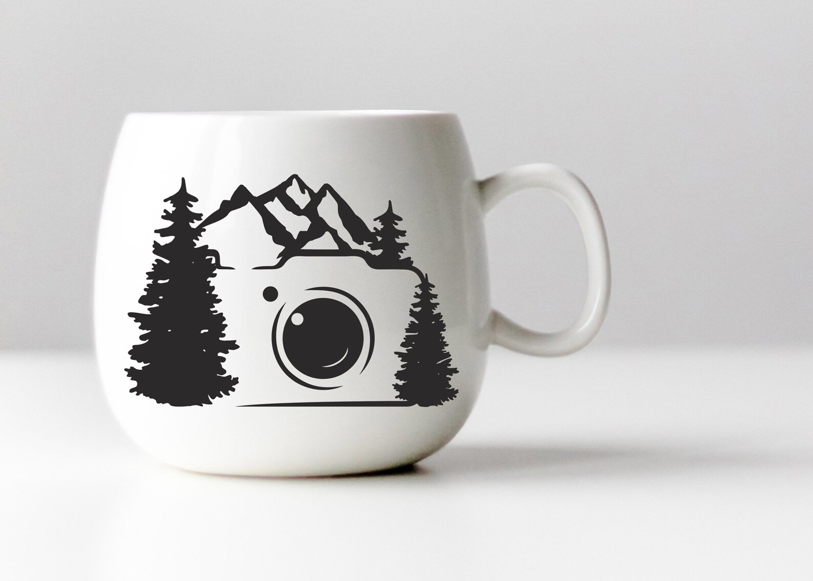 Mountain Camera Svg Cricut Camping Shirt Design Photography - Etsy