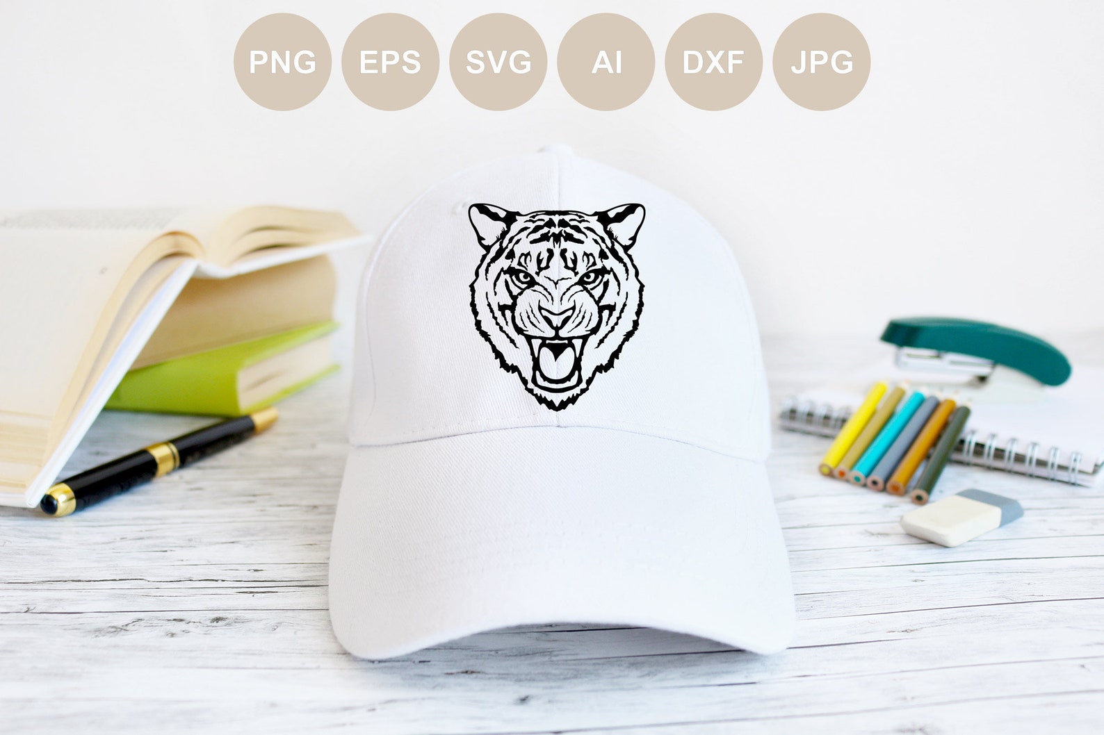 Roaring Tiger Svg Cut File Angry Tiger Svg Tiger Face Svg - Etsy