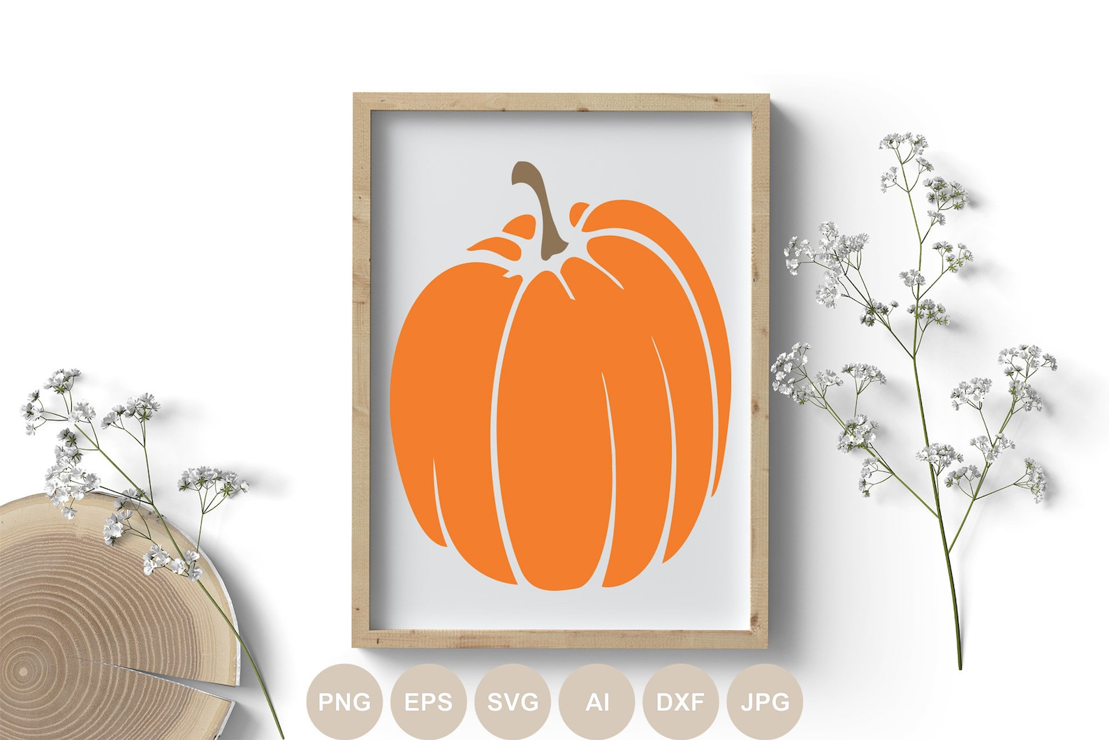 Fall Elements Svg, Cut File, Mushrooms Svg, Pumpkin Svg, Acorn Svg ...