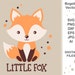 Little Fox Svg Cut File, Cute Baby Fox Svg, Woodland Animal Svg, Cute ...