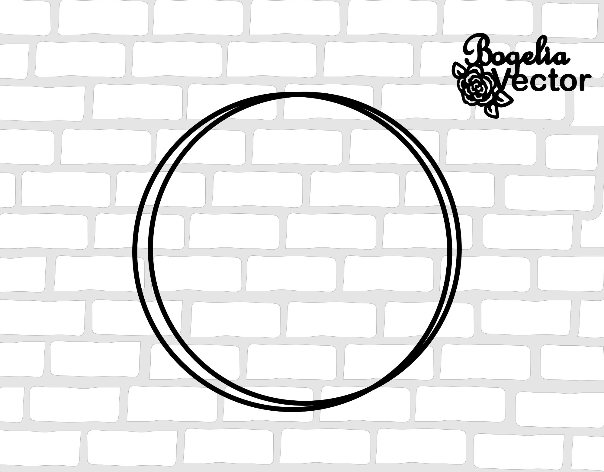 Circle Frame Svg Monogram Frame Svg Round Frame Svg Wedding - Etsy UK