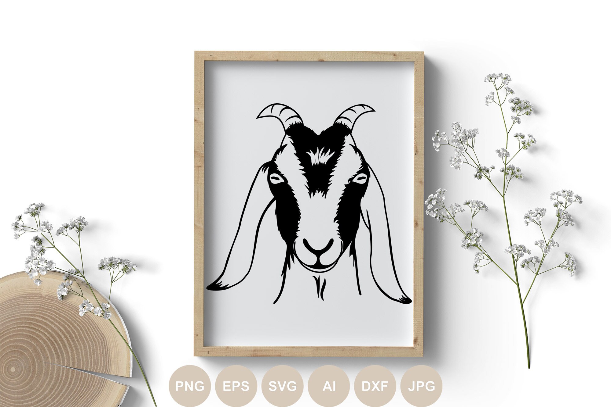 Goat Svg Cut File Farm Animal Svg Farmhouse Svg Svg for - Etsy Canada