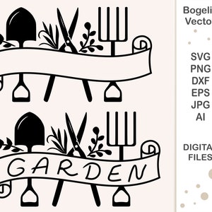 Garden Tools Svg Farm Tools Svg Garden Tools Cut File - Etsy