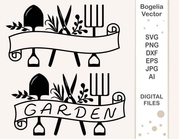 Garden Tools Svg Farm Tools Svg Garden Tools Cut File - Etsy