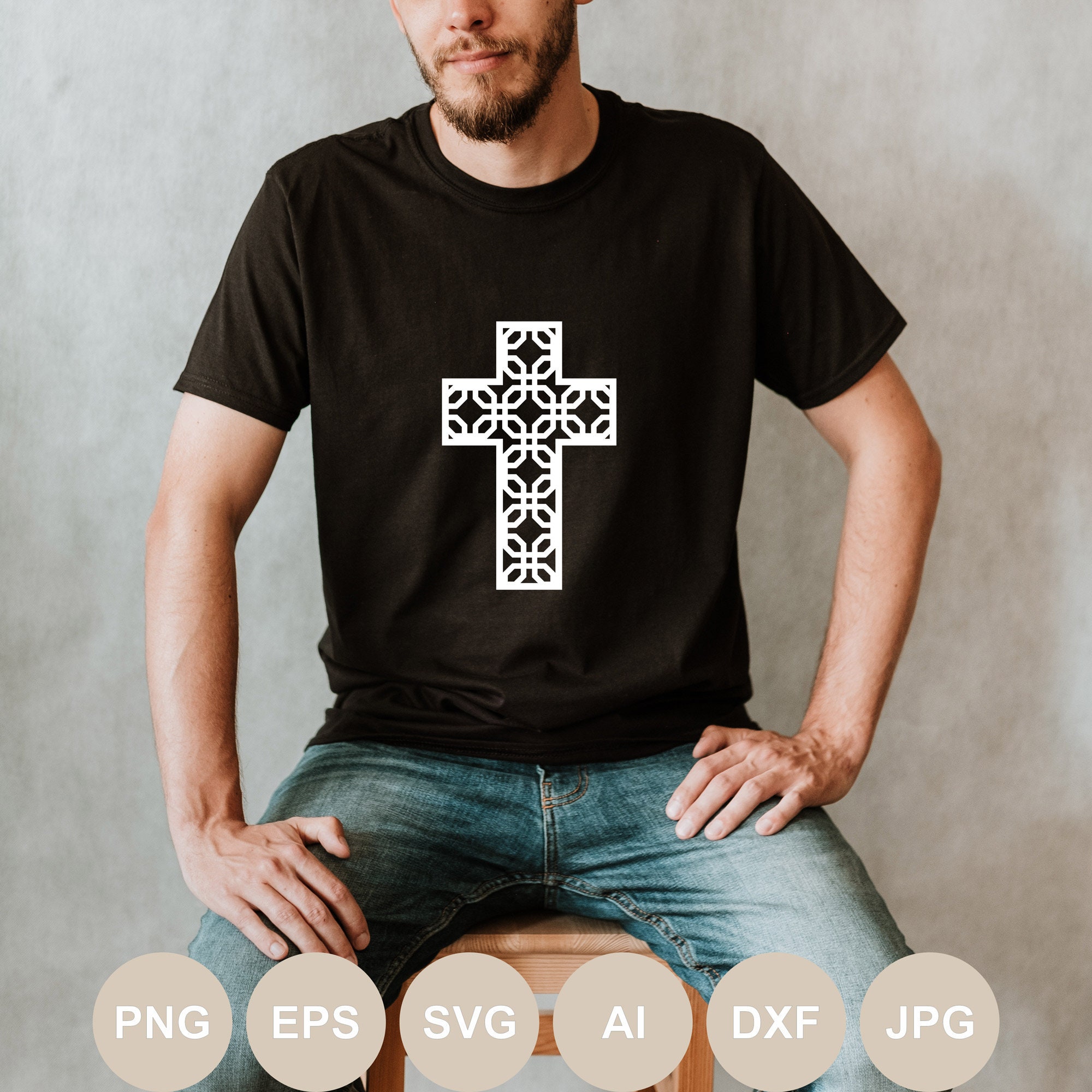 Cross Svg Cut Files Cross Layered Dxf Laser Cut Files - Etsy