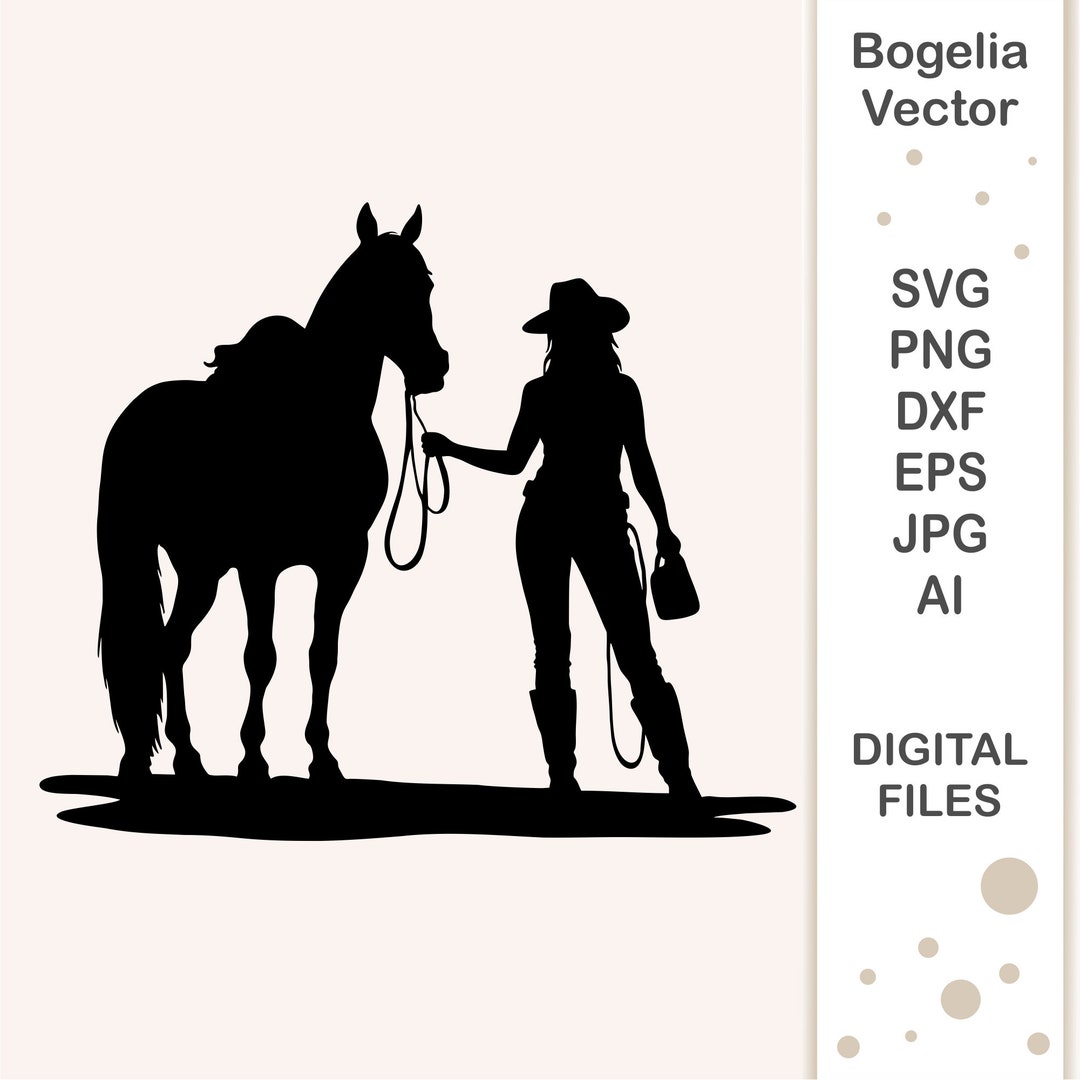 Horse Rider Svg Cut File, Horse Svg, Horse Cut File, Animal Svg, Horse ...