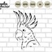 Cockatoo Svg File, Animal Svg, Cockatoo Cut File, Bird Svg, Cockatoo ...