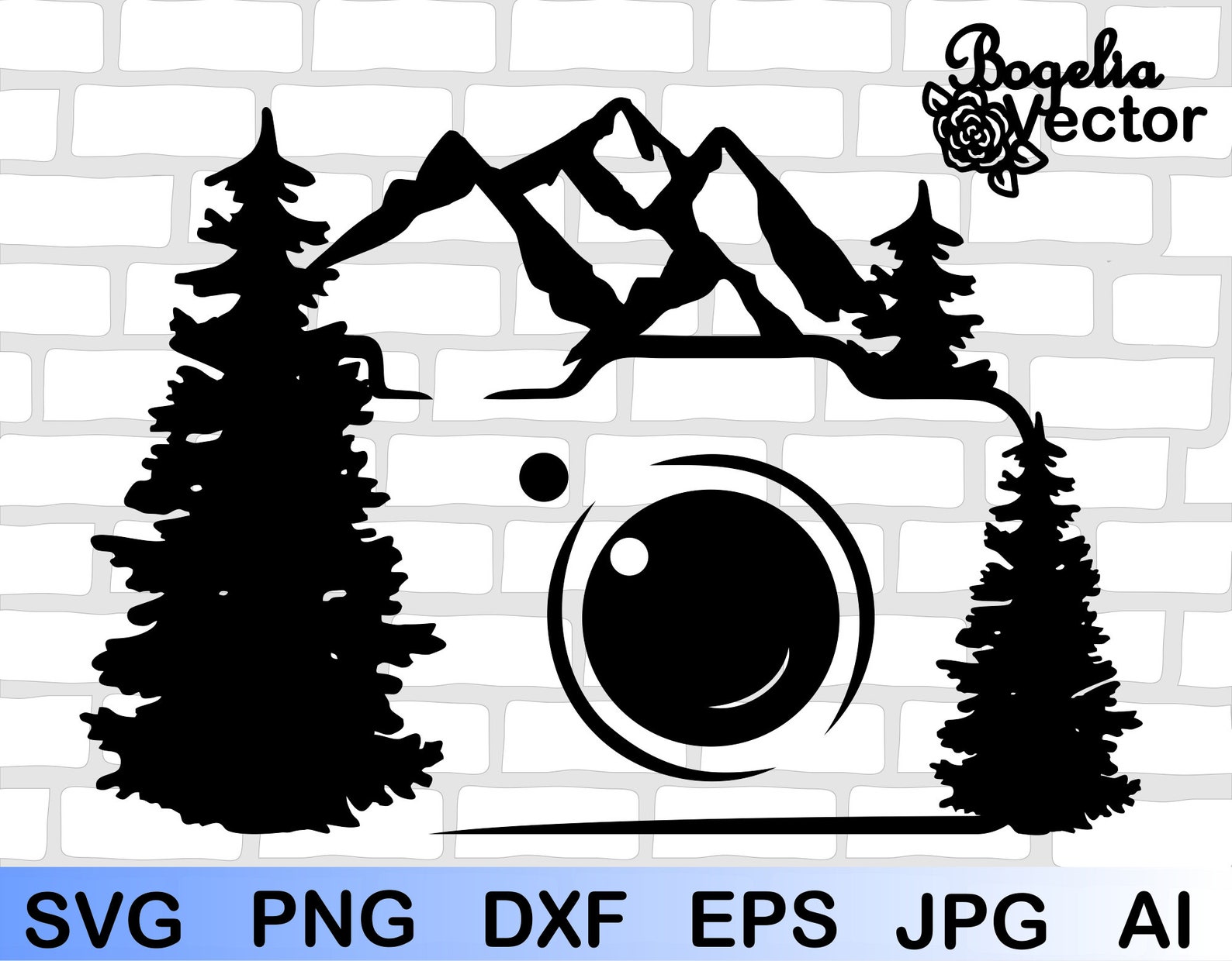 Mountain Camera Svg Cricut Camping Shirt Design Photography - Etsy