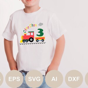 Birthday Train Svg, Layered Cut File, Cricut, Silhouette, Clipart, Boys ...