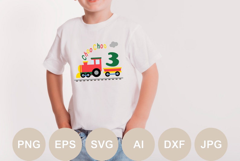 Birthday Train Svg, Layered Cut File, Cricut, Silhouette, Clipart, Boys ...