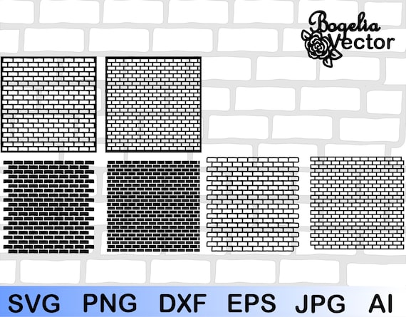 Brick Svg File Pattern Brick Svg Background Cut File - Etsy
