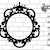 Oval Frame Svg, Frame Cut File, Oval Border, Monogram Wedding Frame Svg ...