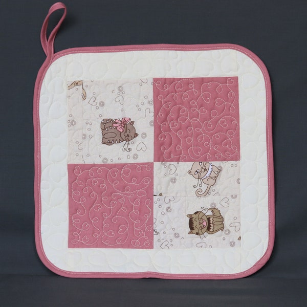 Patchwork Potholders - Etsy