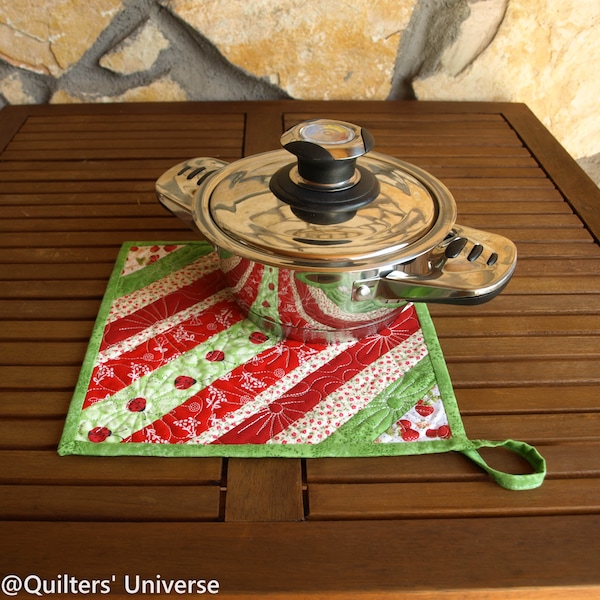 Patchwork Potholders - Etsy