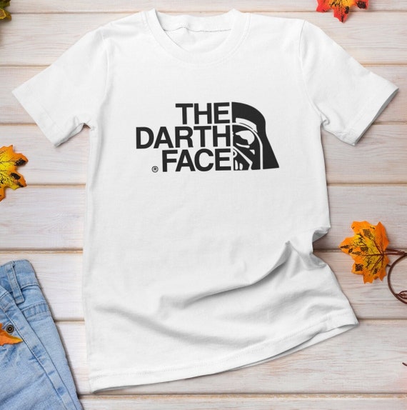 The Darth Face T-shirts 82 Print Colours Available - Etsy
