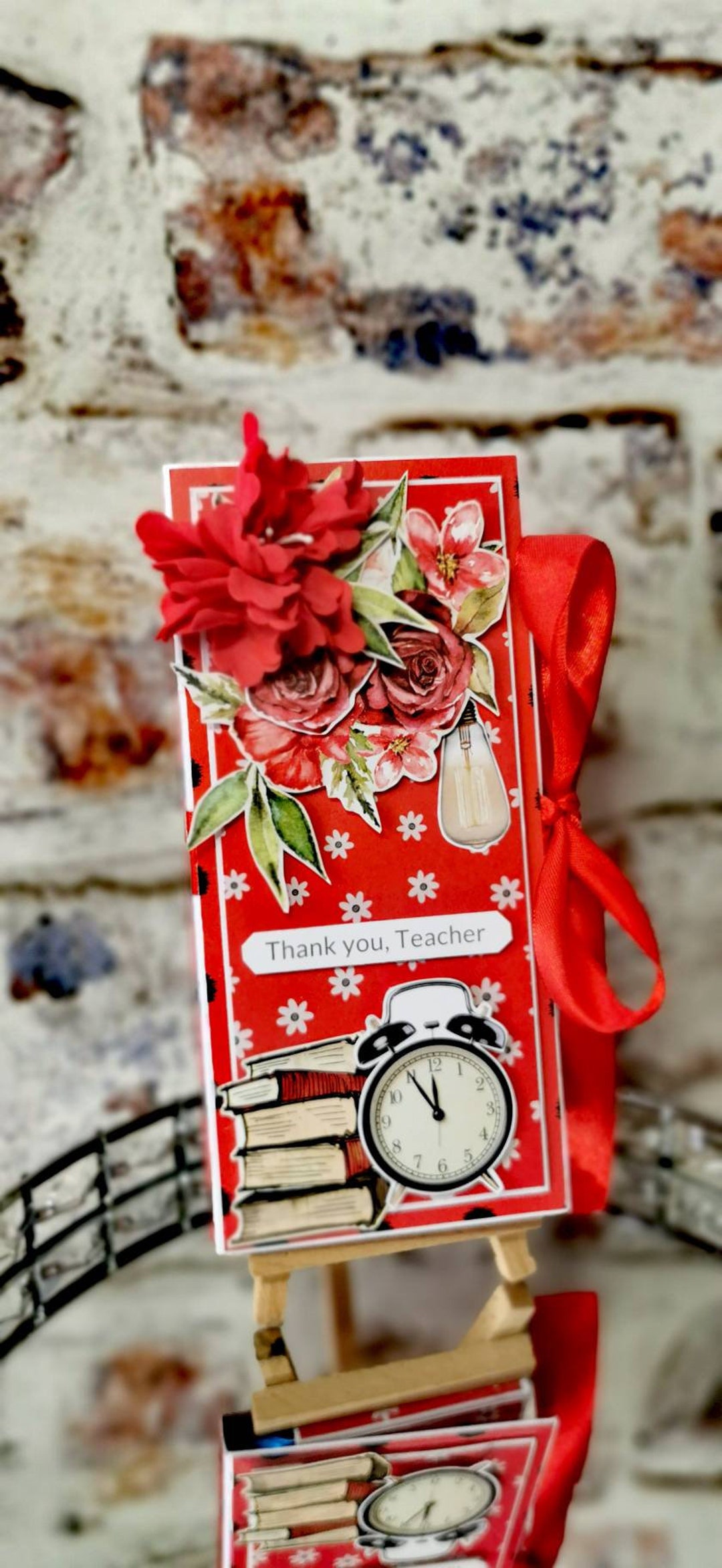 Handmade Chocolate Box for Teacher. Thank You Teacher. Sweet Way to Say ...