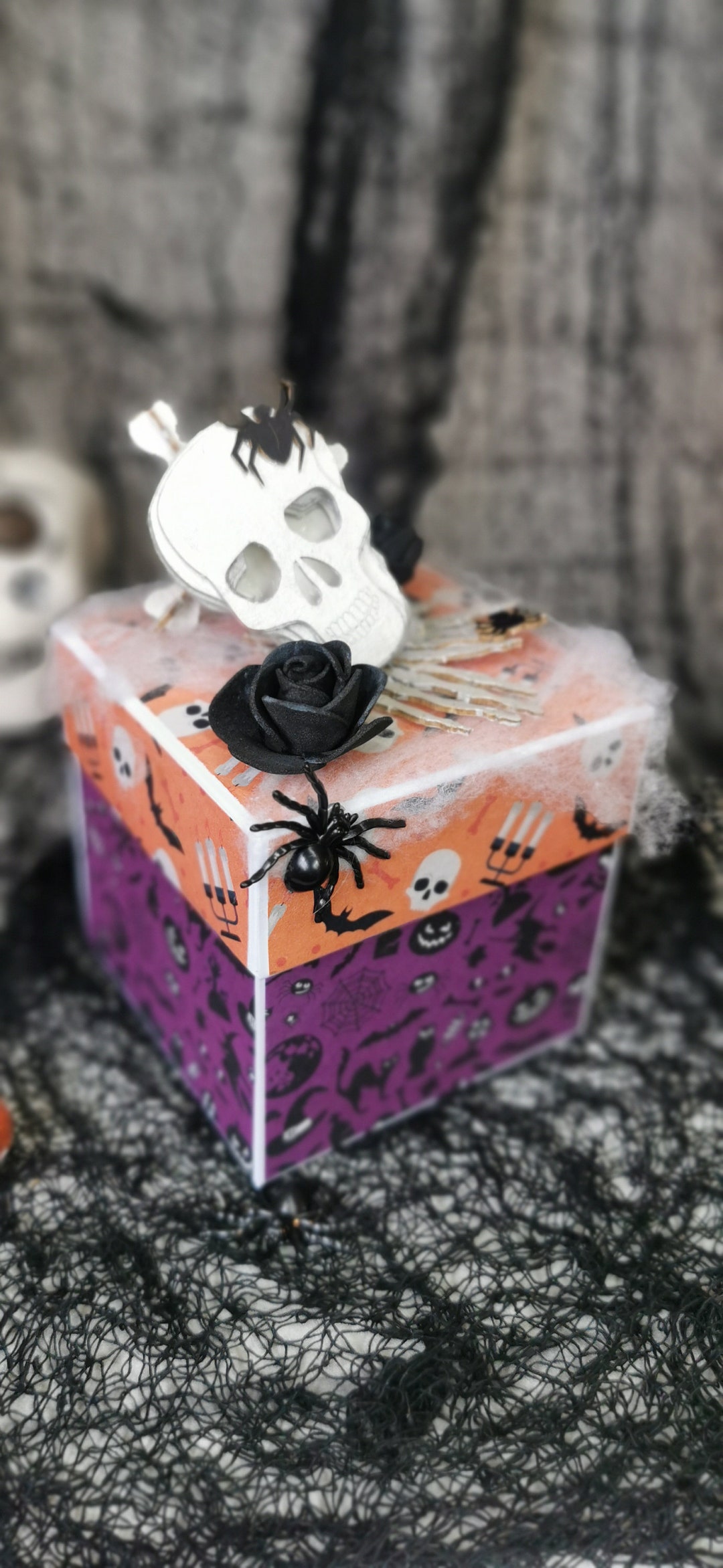Happy Halloween 3d Exploding Box for Candy. Funny and Creepy Unique ...