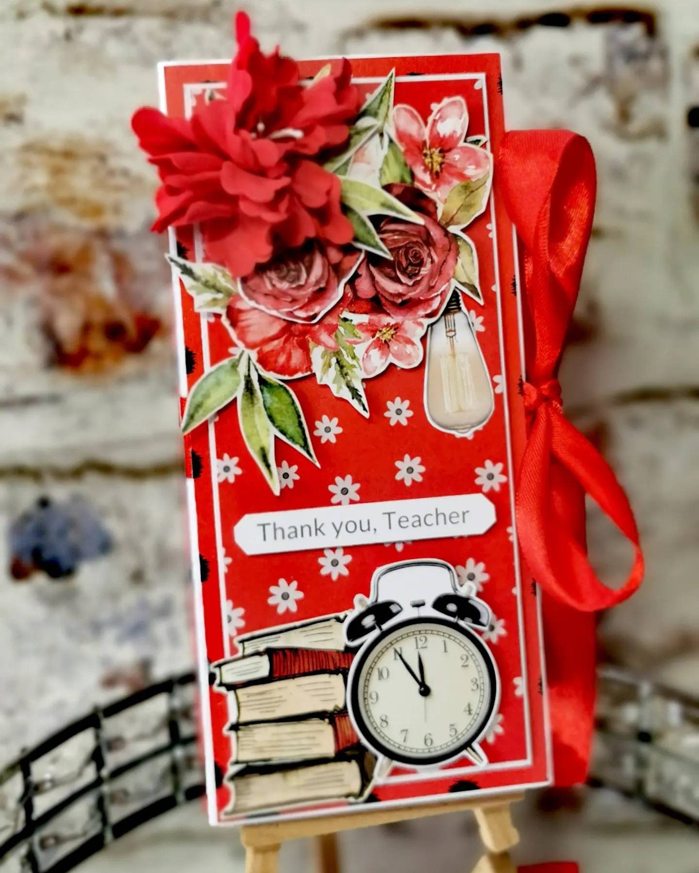 Handmade Chocolate Box for Teacher. Thank You Teacher. Sweet Way to Say ...