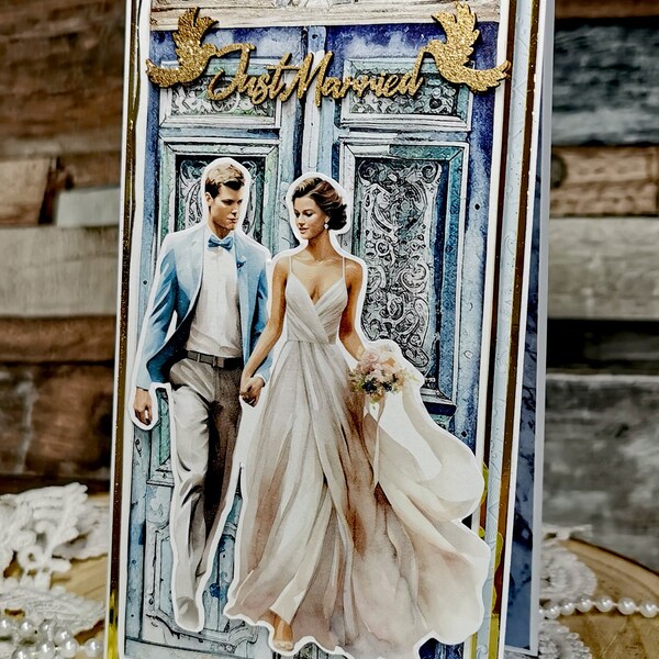 Handmade Wedding Cards - Etsy