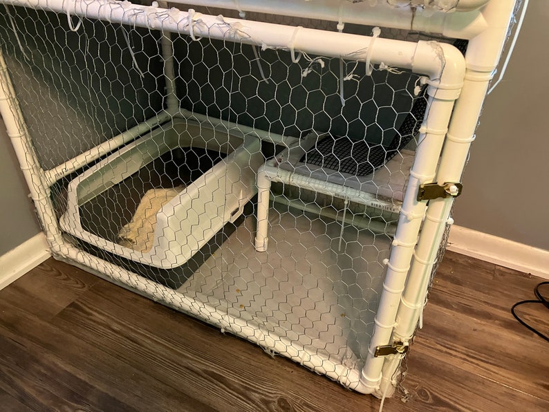 DIY Kitten, Cat, Enclosure and Litter Box Protector Manual - Etsy