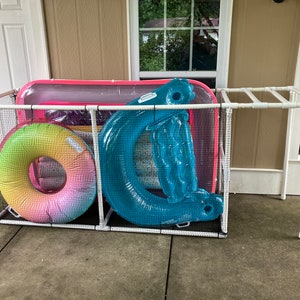 Diy-pool Accessory Holder and Towel Rack Manual - Etsy