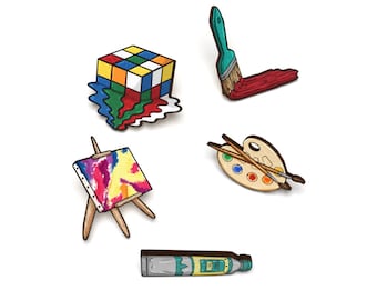 Wooden Drawing Pins - Etsy