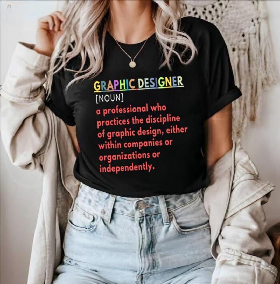 Graphic Designer Definition Shirt - Etsy