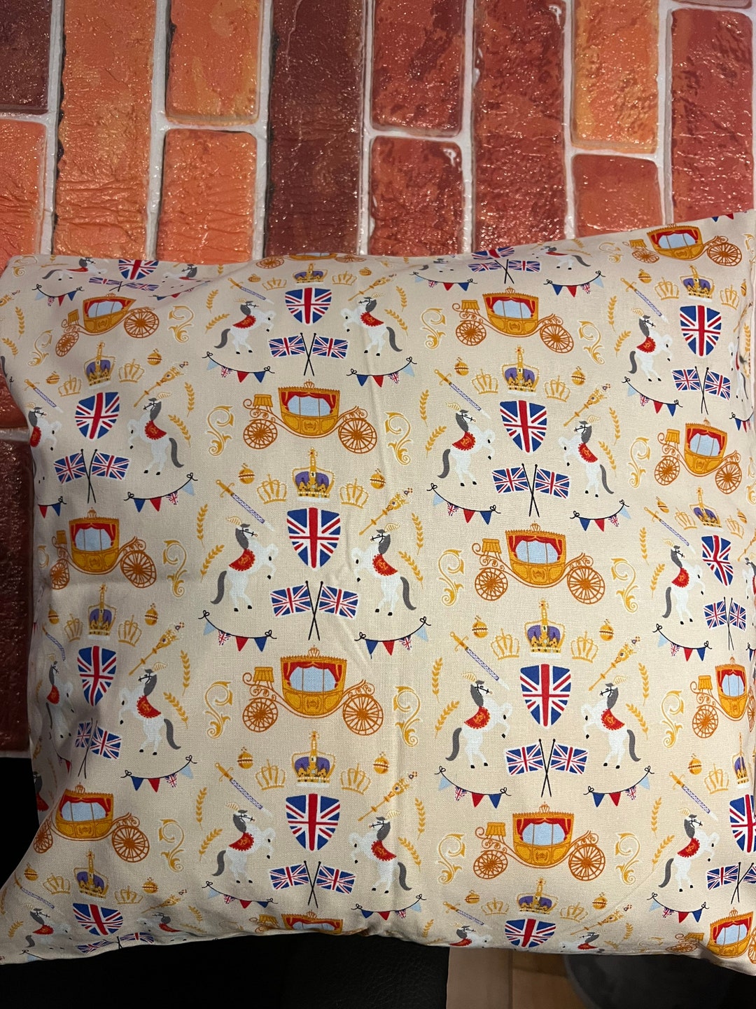 Royal/coronation Cushion Covers - Etsy