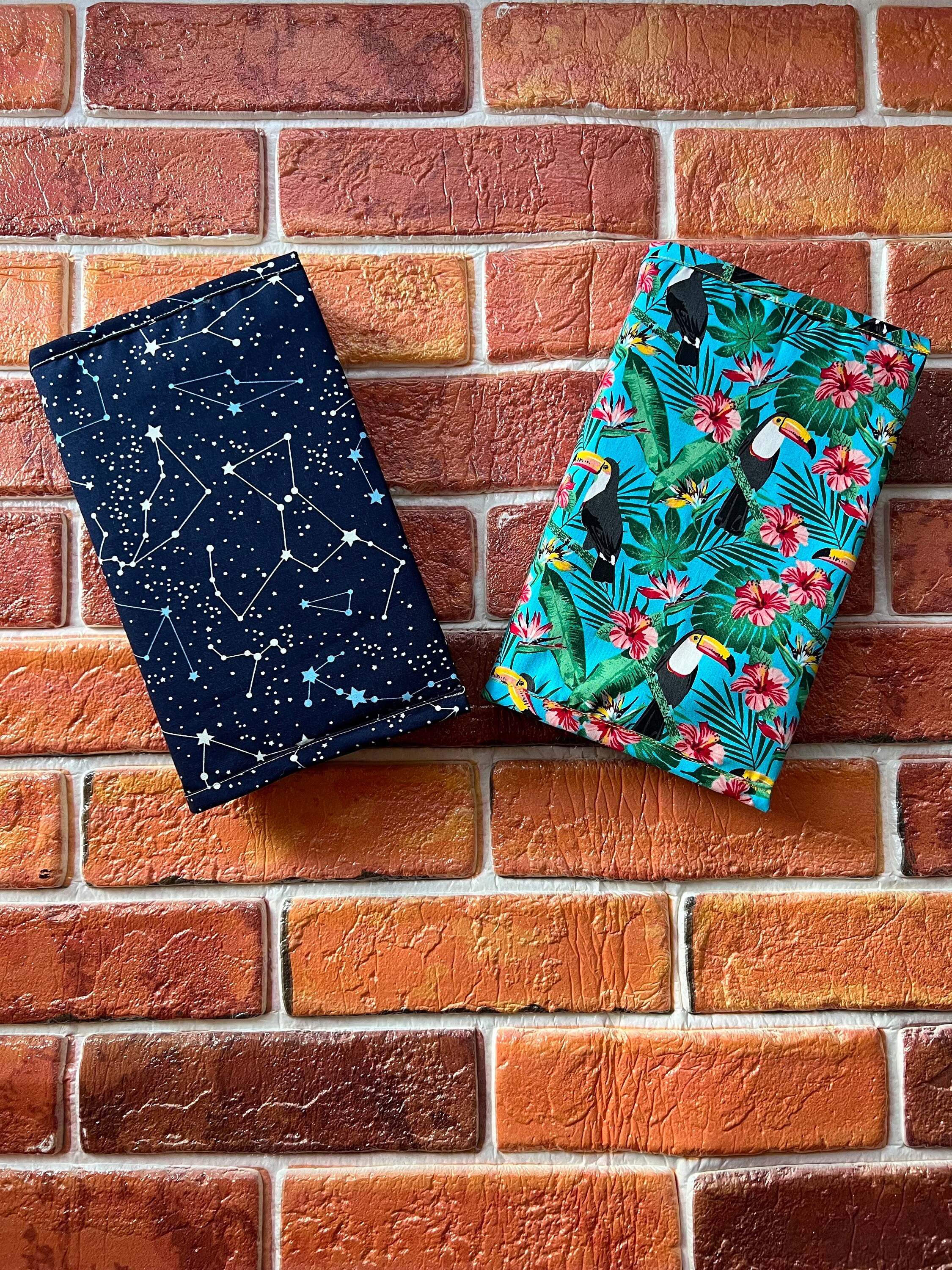 Custom Handmade Adjustable Fabric Book Cover/dust Jacket | Book Lover ...