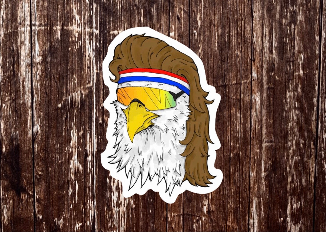 Eagle mullet viper sticker redneck sticker truck stickers | Etsy