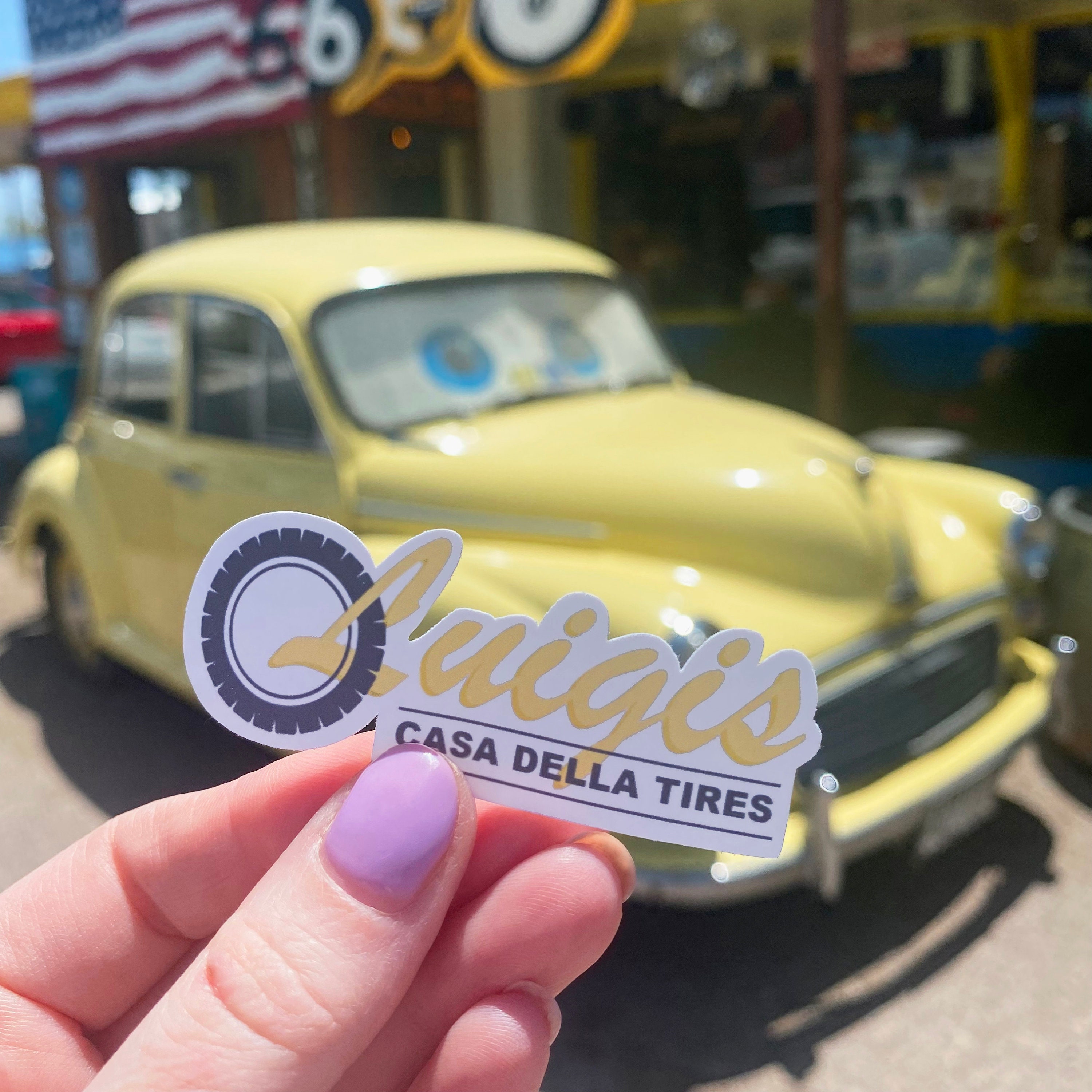 CARS Inspired Matt Vinyl Stickers Individual & Packs | Etsy